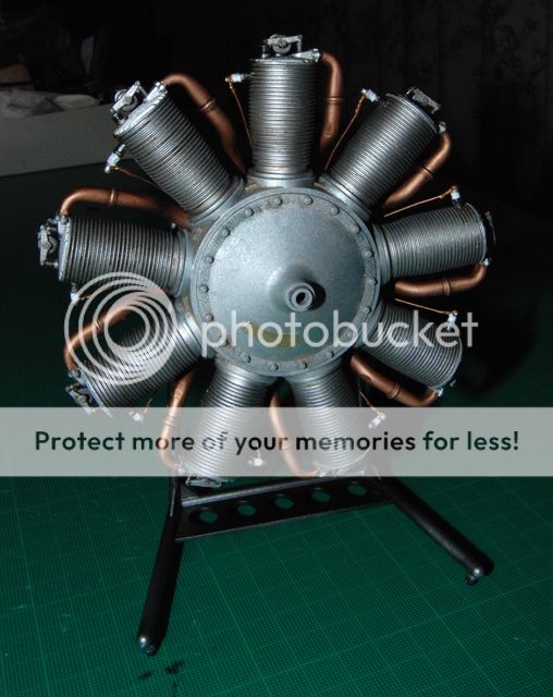 Hasegawa Le Rhone 110hp engine - Aircraft WWI - Britmodeller.com