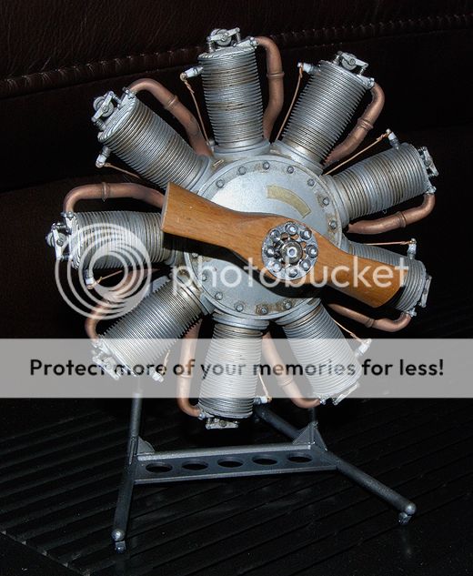 Hasegawa Le Rhone 110hp engine - Aircraft WWI - Britmodeller.com