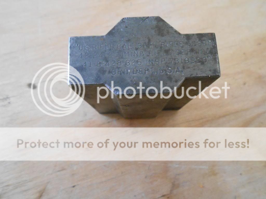 M-1 Garand Timing Block | 1911Forum