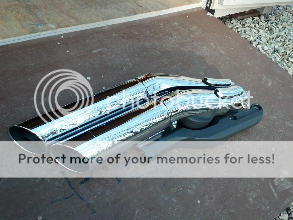 Brand new Stryker exhaust | Yamaha Star Stryker