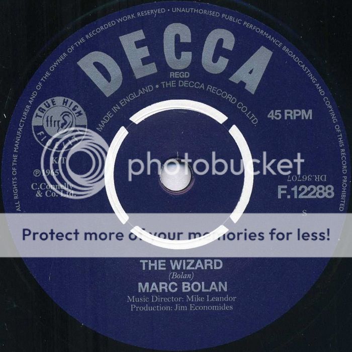 Marc Bolan Lifetime Discography page 1